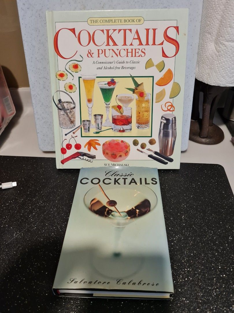 Cocktail recipe books, Furniture & Home Living, Kitchenware & Tableware, Cookware & Accessories ...