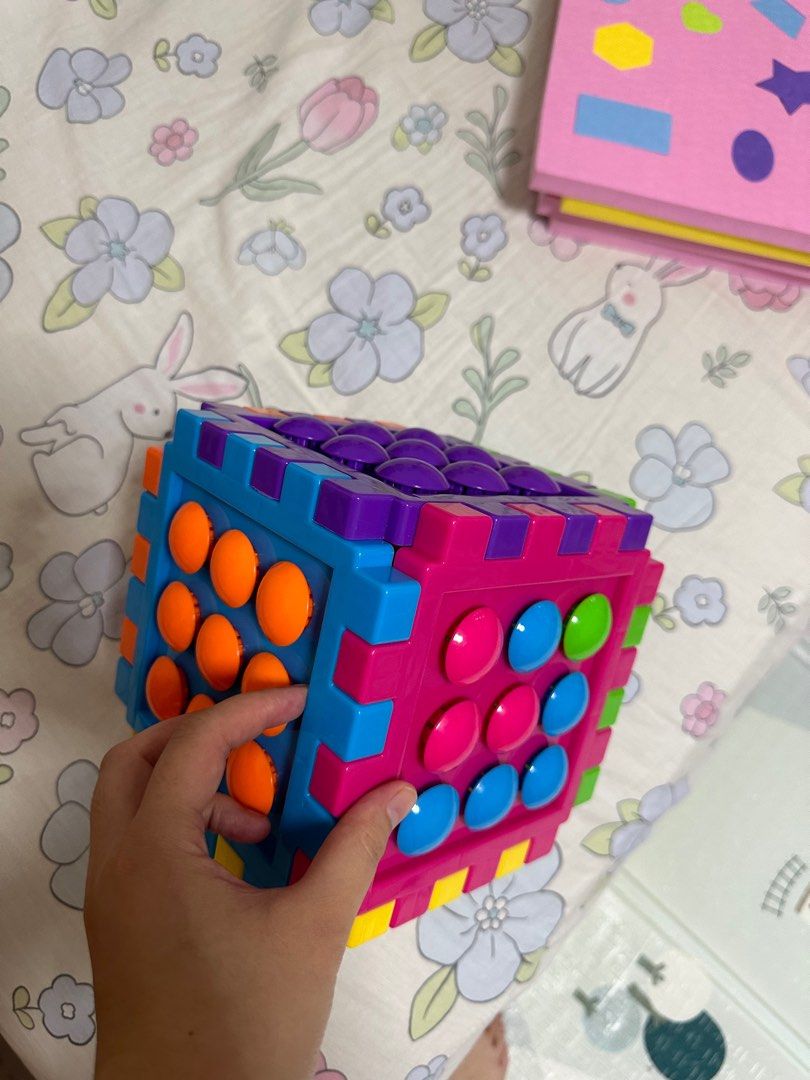 Color matching cube toy, Babies & Kids, Infant Playtime on Carousell