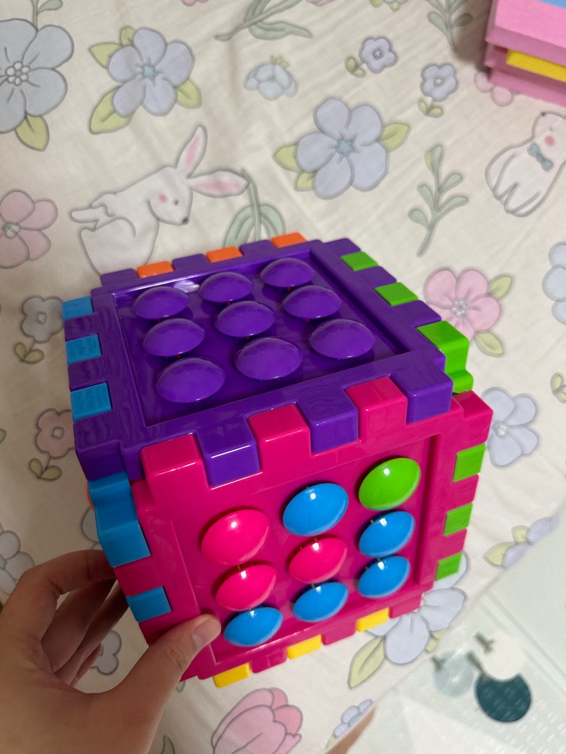 Color matching cube toy, Babies & Kids, Infant Playtime on Carousell