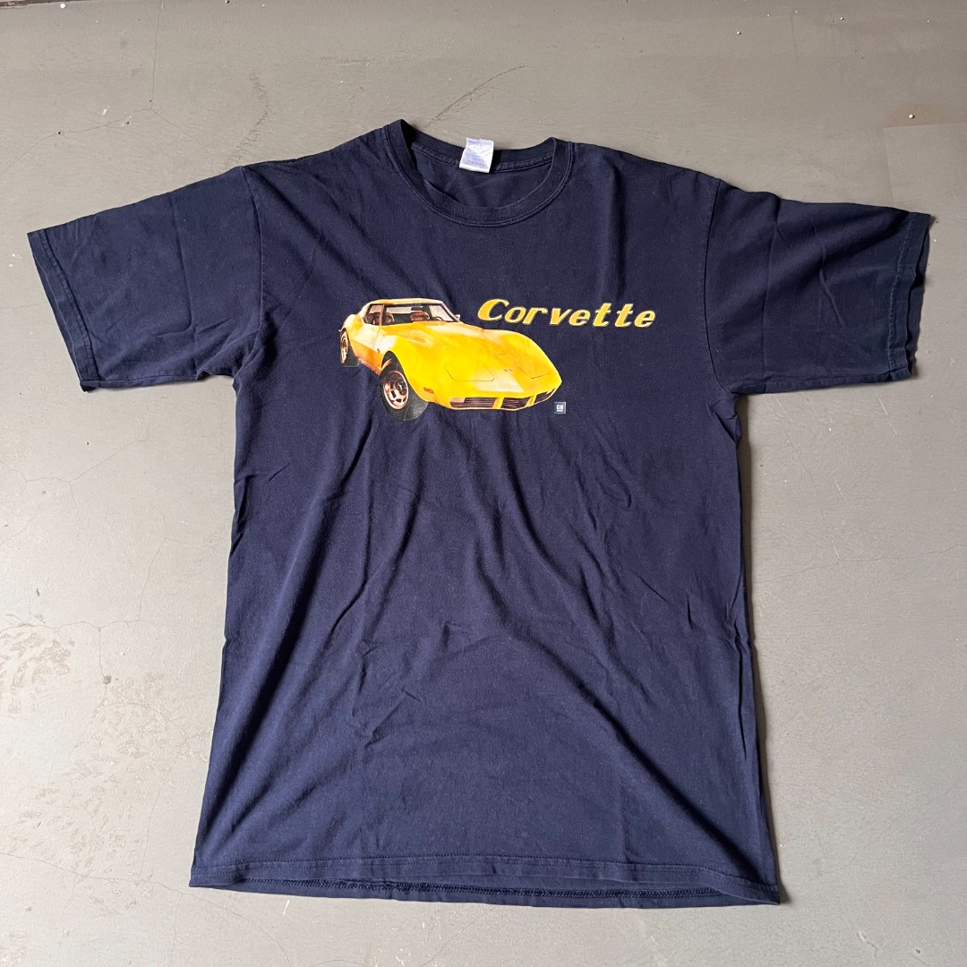 Vintage Corvette Tee, Men's Fashion, Tops & Sets, Tshirts & Polo Shirts ...