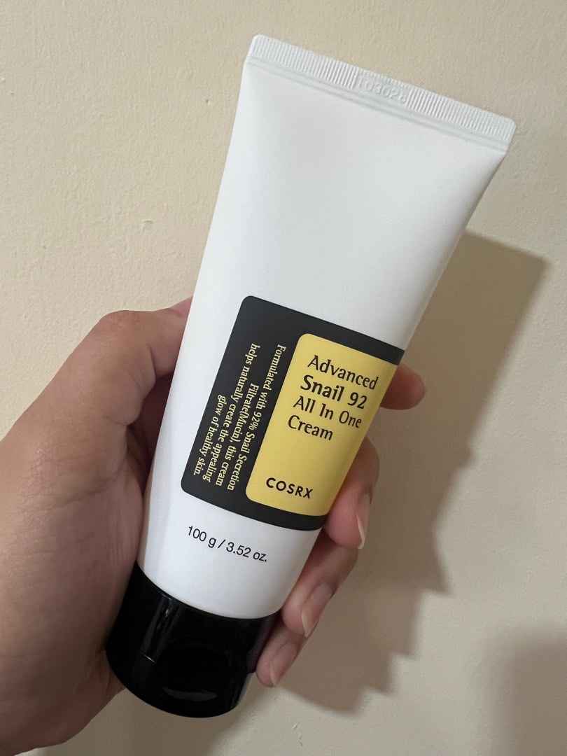 COSRX Advanced Snail 92 All in one Cream 100ml, Beauty & Personal Care, Face, Face Care on Carousell