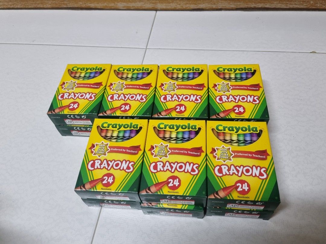 Crayola crayon 24 pieces, Hobbies & Toys, Stationery & Craft, Stationery & School Supplies on ...