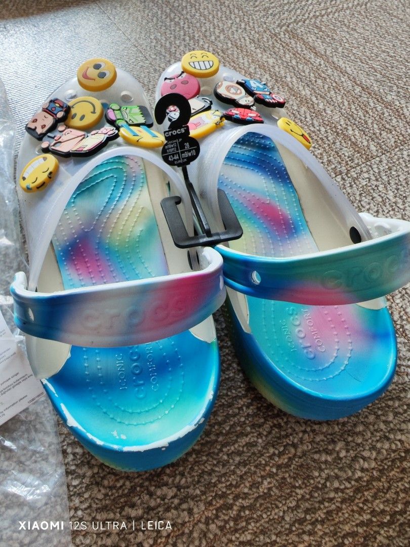 Crocs Classic Translucent Solarized Clog M10 W12 ORIGINAL, Women's ...