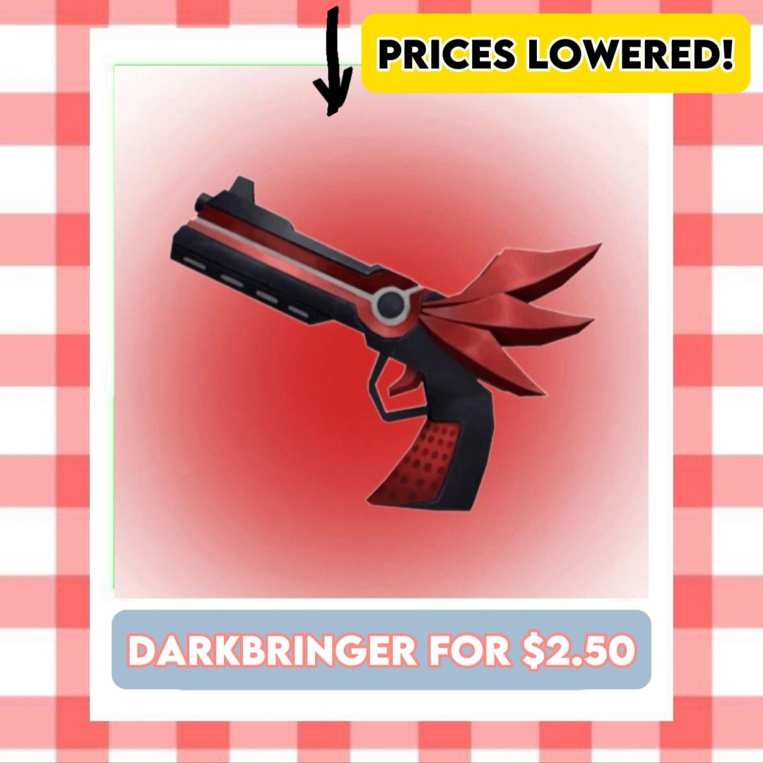 Darkbringer mm2 for $2.50! 50% off [Godly] (READ DESCRIPTION), Video Gaming, Video Games, Others ...