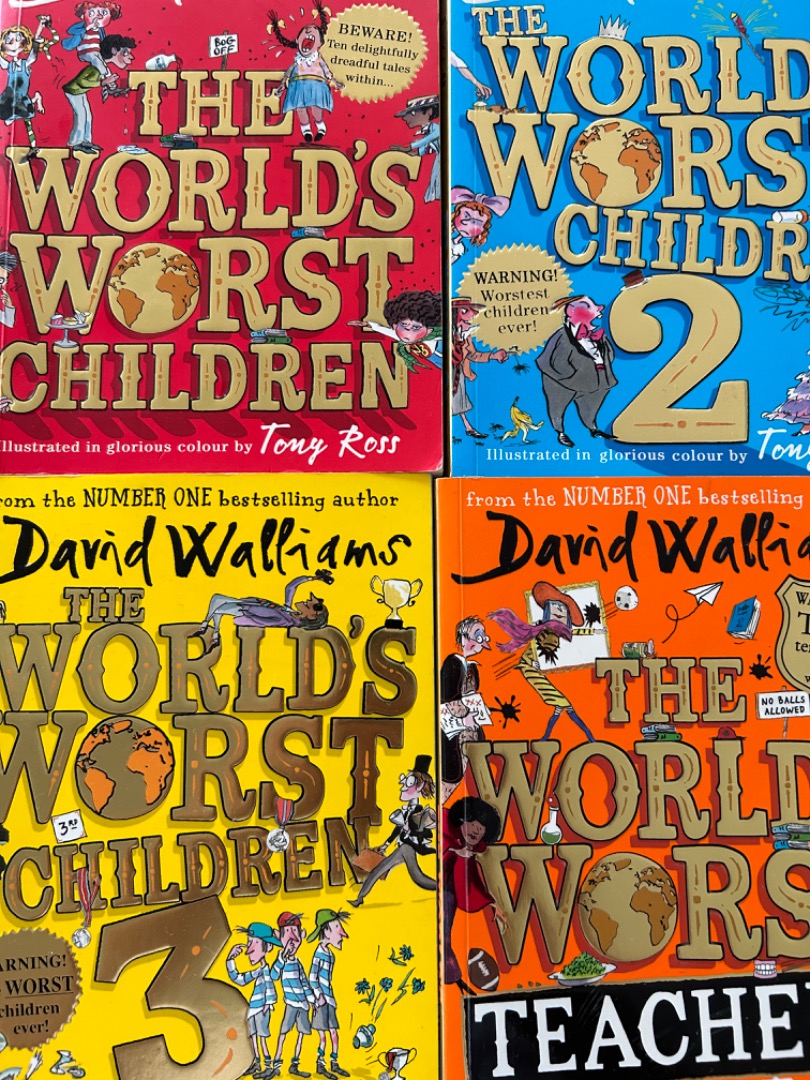 David Walliams - The World Worst Children/Teachers (Set), Hobbies ...