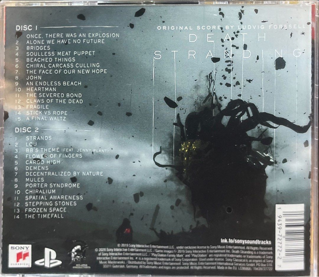 Death Stranding A Hideo Kojima Game Original Score By Ludvig Forssell