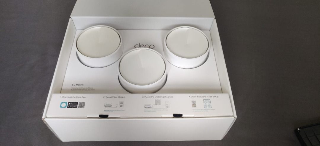 Deco X60 AX3000 - Whole Home Mesh Wi-Fi 6 System (3 access points ...