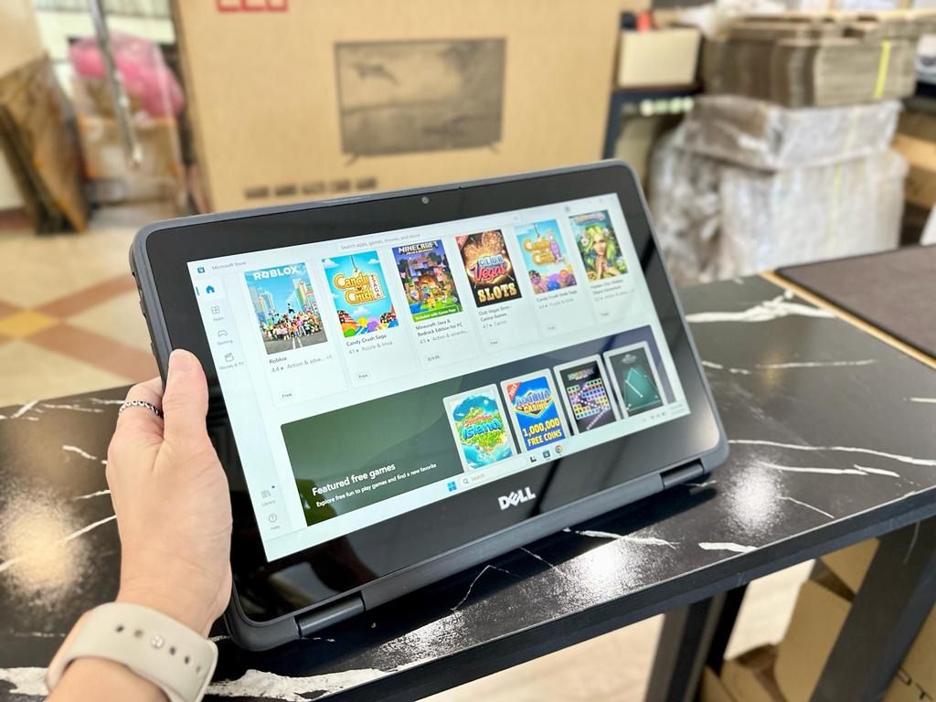 Dell 360 Flip Touch Screen Laptop - Windows 11 + Free Ms Office - SSD Drive - 100% Good ...