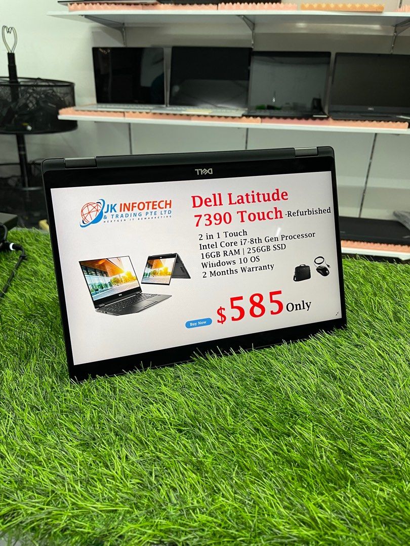 Dell Latitude 7390 2in1 Touch and 360 degree foldable laptop, Computers ...