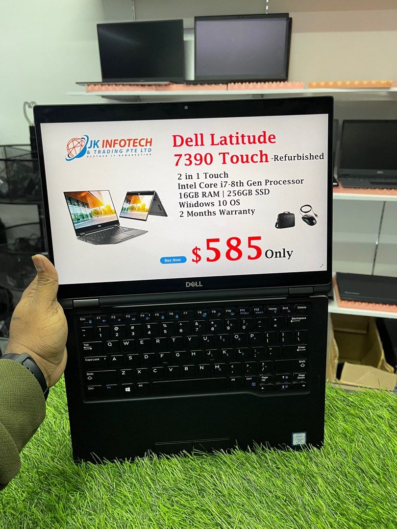 Dell Latitude 7390 2in1 Touch and 360 degree foldable laptop, Computers ...