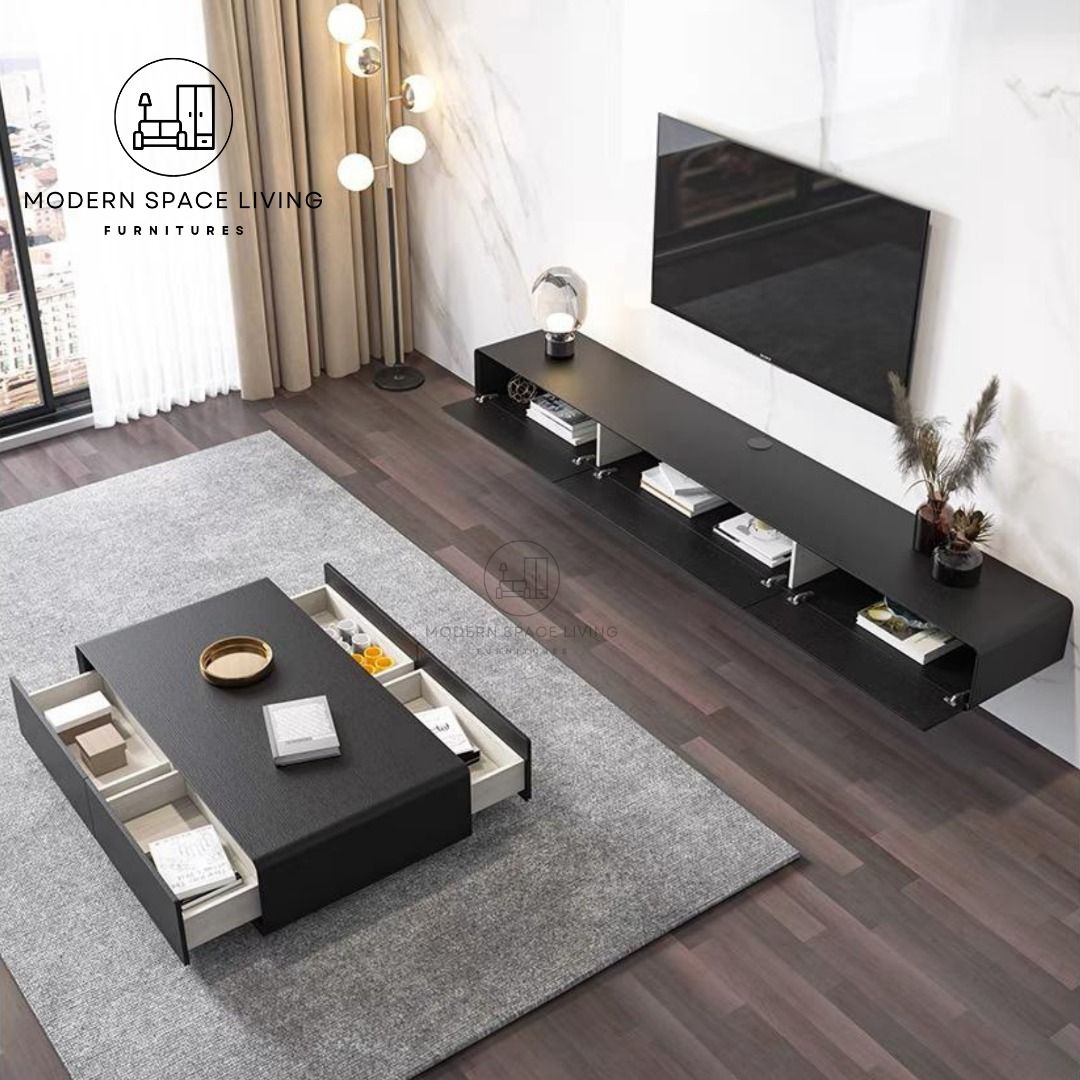 DEONN Modern Floating TV Console / Coffee Table - TVC208, Furniture ...