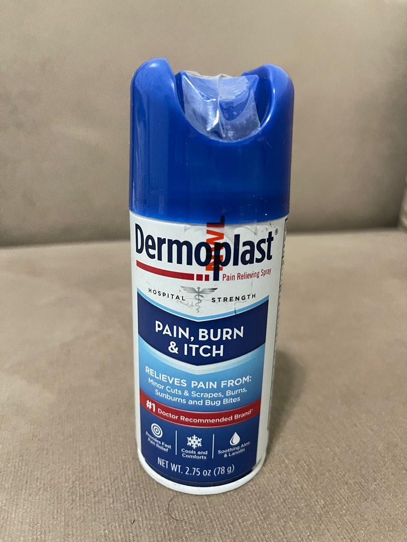 Dermoplast Pain, Burn & Itch 2.75 oz on Carousell