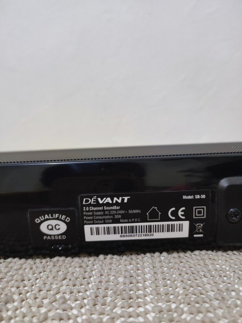 DEVANT SOUNDBAR - SB-50 2.0CH on Carousell