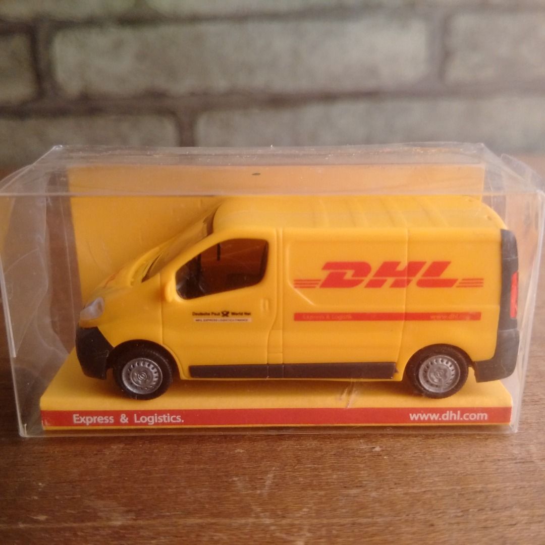 Die-Cas Ford Transit Van - DHL Van Model Car on Carousell