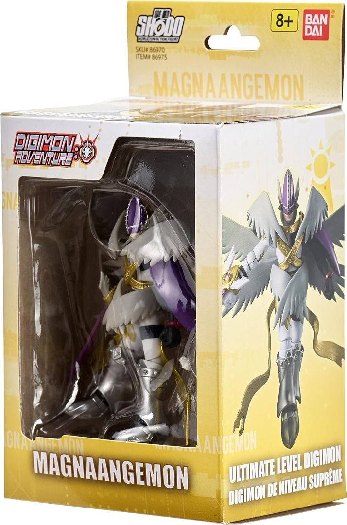 Digimon SHODO 3.5" Figure MagnaAngemon, (86975), Hobbies & Toys, Toys ...