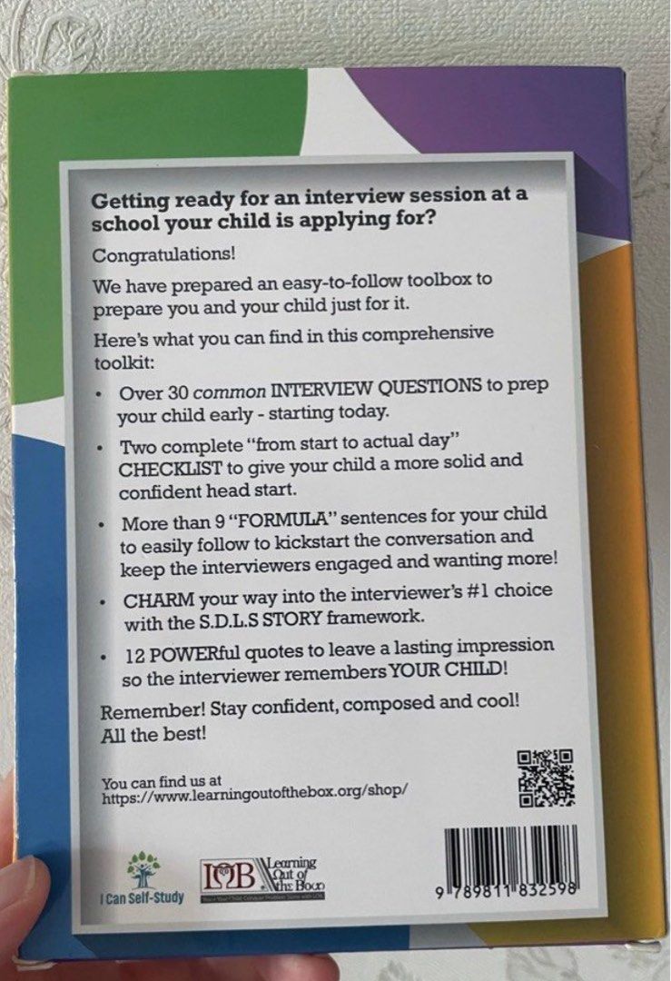 Direct School Admissions DSA Interview Flash cards, Hobbies & Toys, Books & Magazines ...