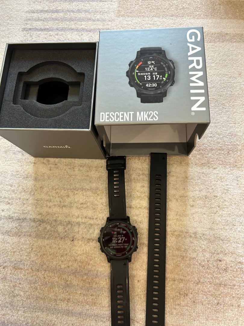 Diving watch Garmin Descent Mk2S, Mobile Phones & Gadgets, Wearables ...