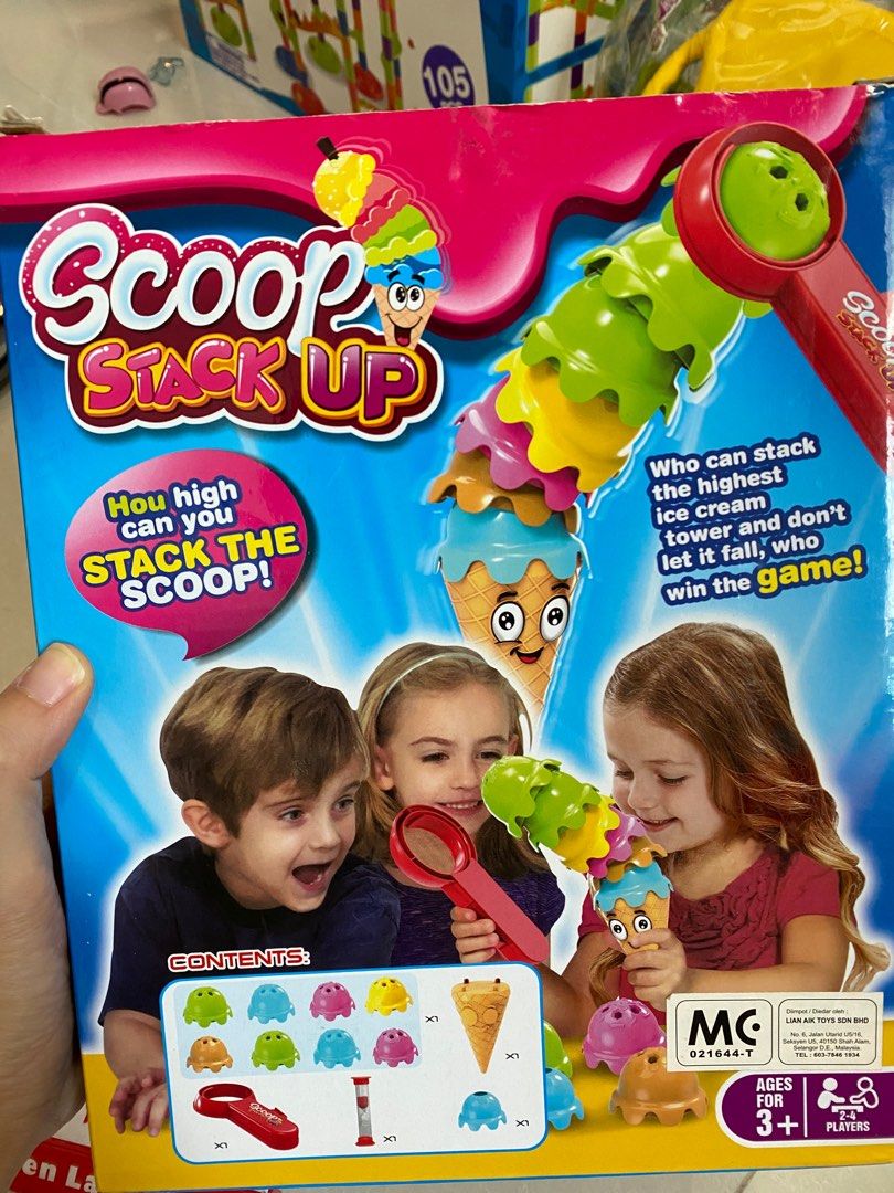 Domino, scoop stack and skoolzy, Hobbies & Toys, Toys & Games on Carousell