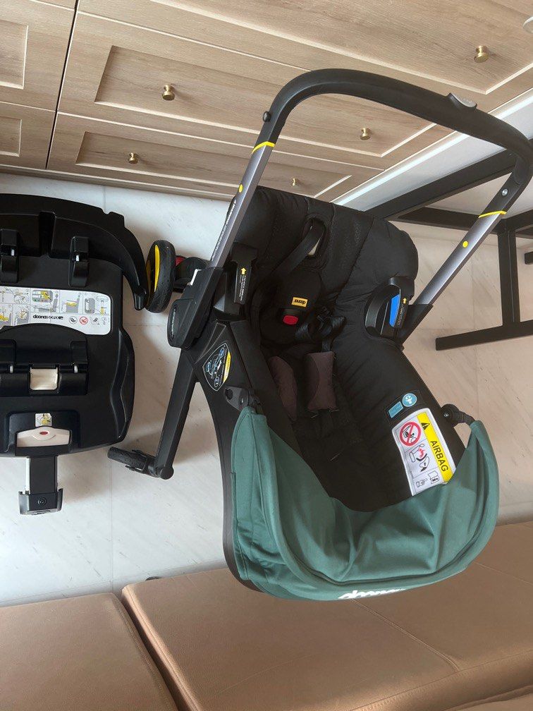 Fast Deal! Donna convertible car seat stroller with isofix base, Babies ...