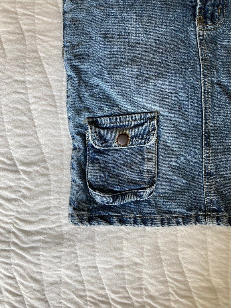 downtown girl acubi jean skirt, Women's Fashion, Bottoms, Skirts on ...