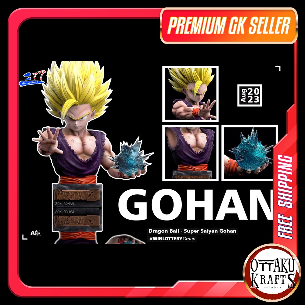 Dragon Ball | Son Gohan | Win Lottery Studio | 【FREE Shipping - PO】GK ...