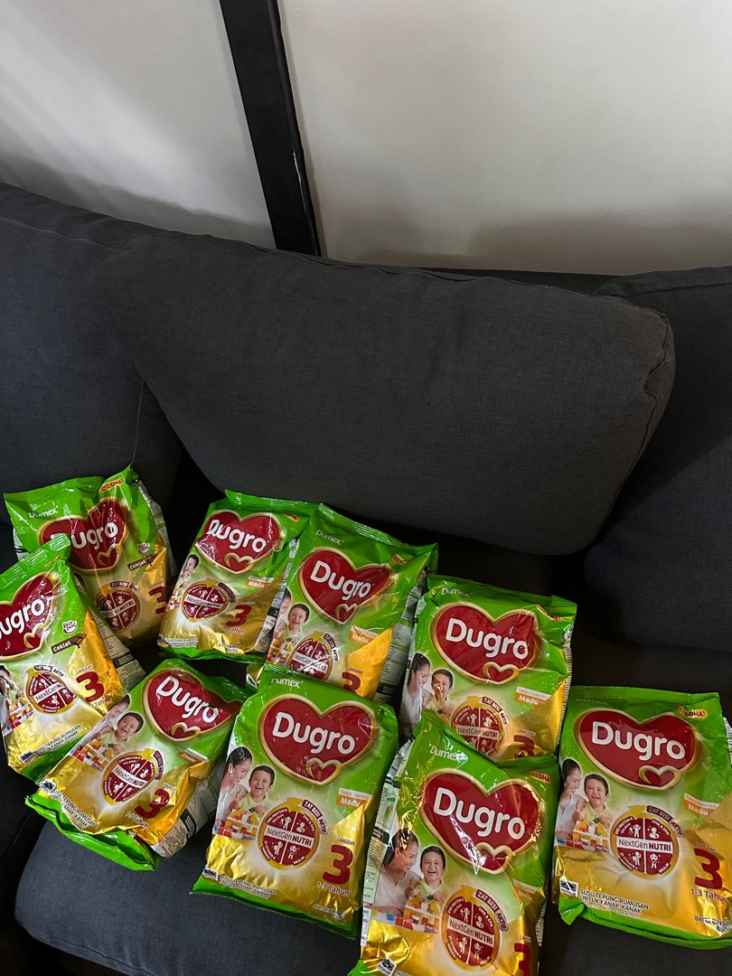 DUGRO STAGE 3 MILK (7 honey 2 chocolate), Babies & Kids, Nursing ...