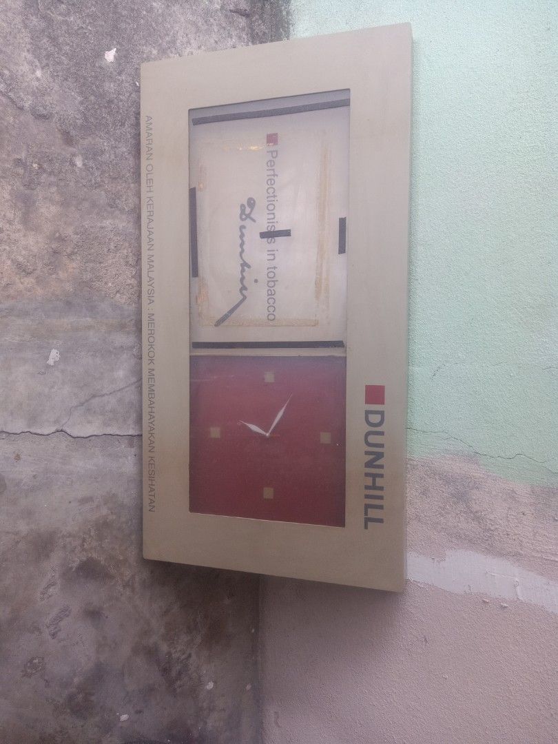 dunhill clock, Hobbies & Toys, Collectibles & Memorabilia, Vintage ...