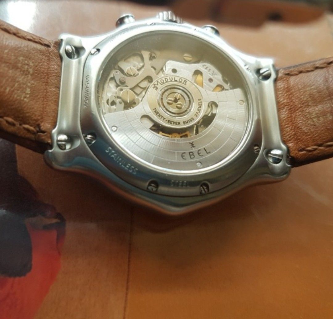 EBEl Le Modulor Chronograph Watch, Luxury, Watches on Carousell
