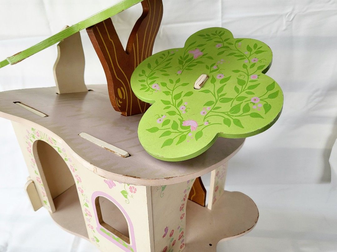ELC Rosebud Village Tree House Playset Rumah Pohon Kayu, Toys ...
