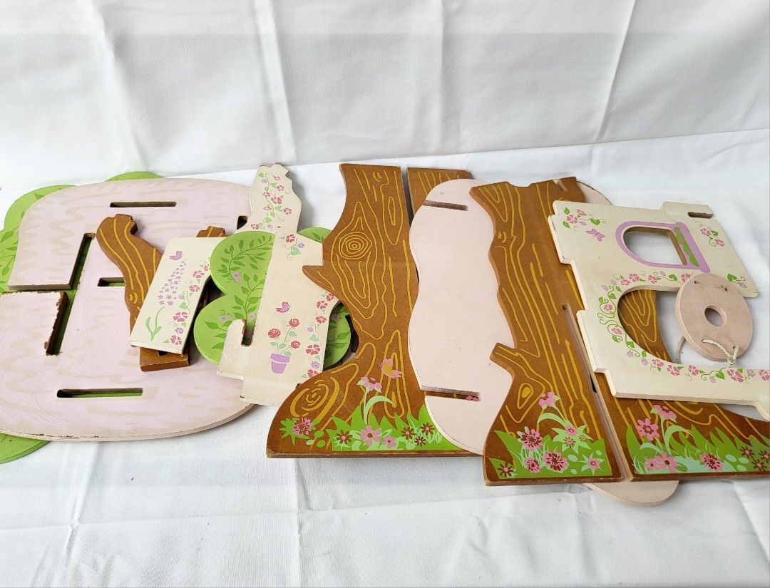 ELC Rosebud Village Tree House Playset Rumah Pohon Kayu, Toys ...