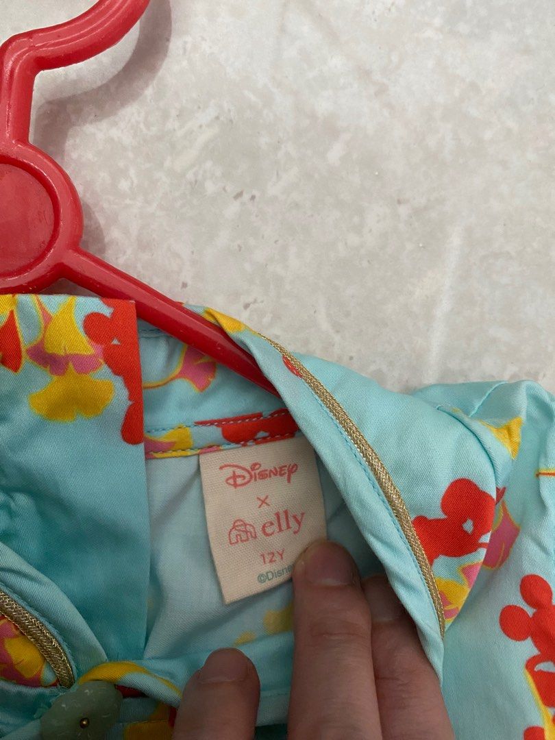 Elly Disney prints cheongsam dress, Babies & Kids, Babies & Kids ... Elly Disney prints cheongsam dress, Babies & Kids, Babies & Kids ...