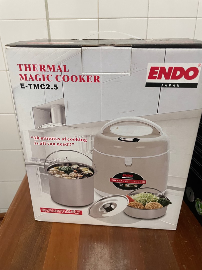 Endo Thermal Magic Cooker E-TMC 2.5, Furniture & Home Living ...