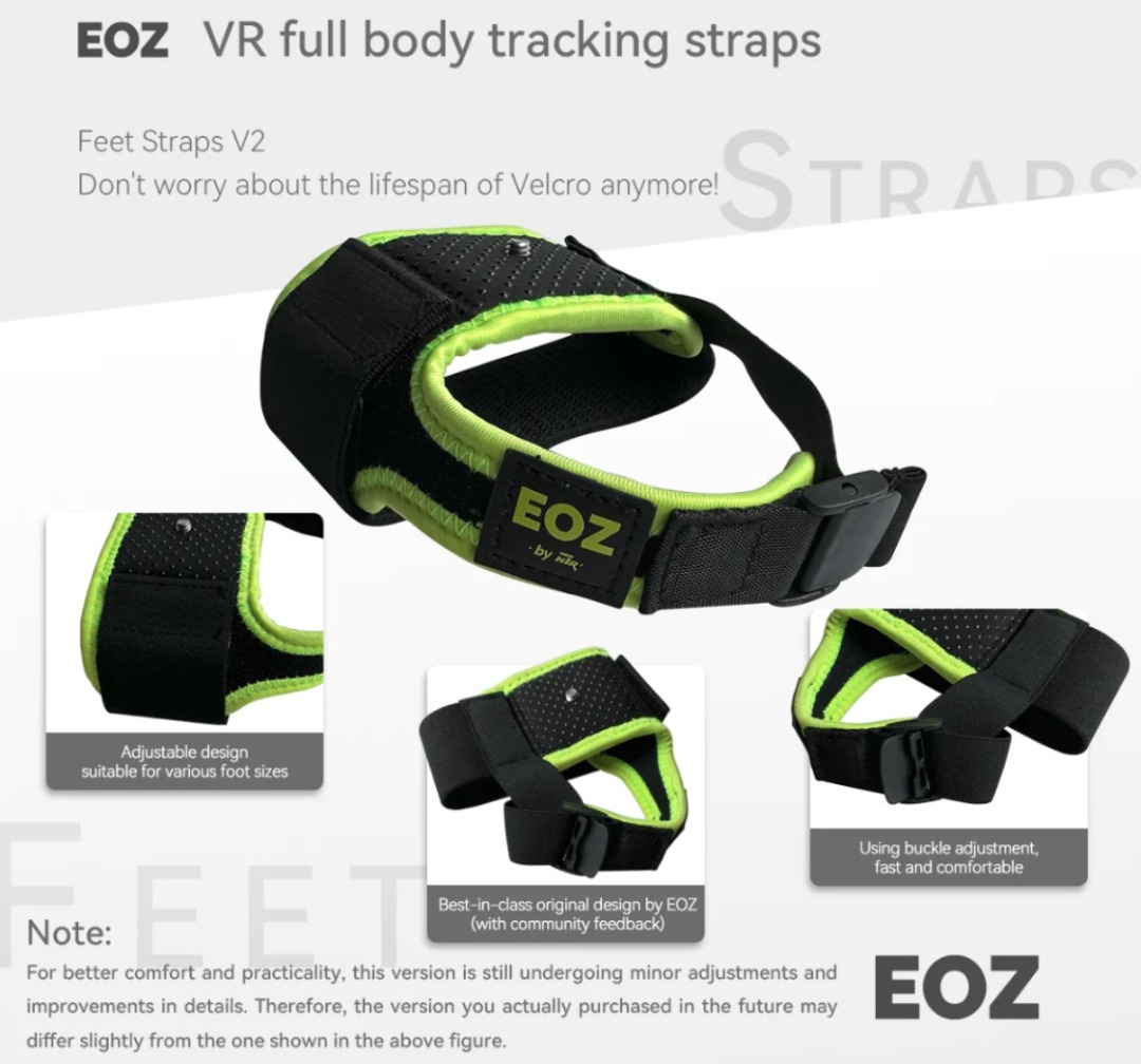 EOZ VR V2 Feet Strap *GET YOURS NOW!*, Video Gaming, Gaming Accessories ...