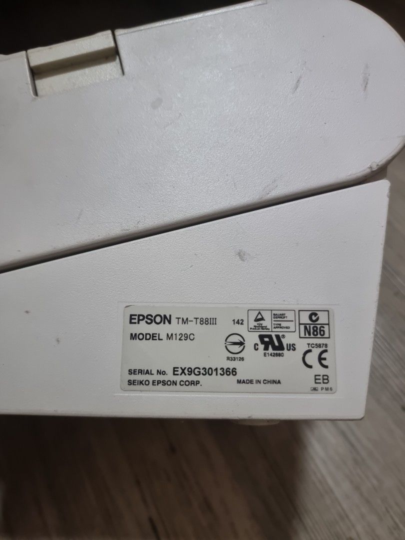 Epson Thermal printer M129C, Computers & Tech, Printers, Scanners ...