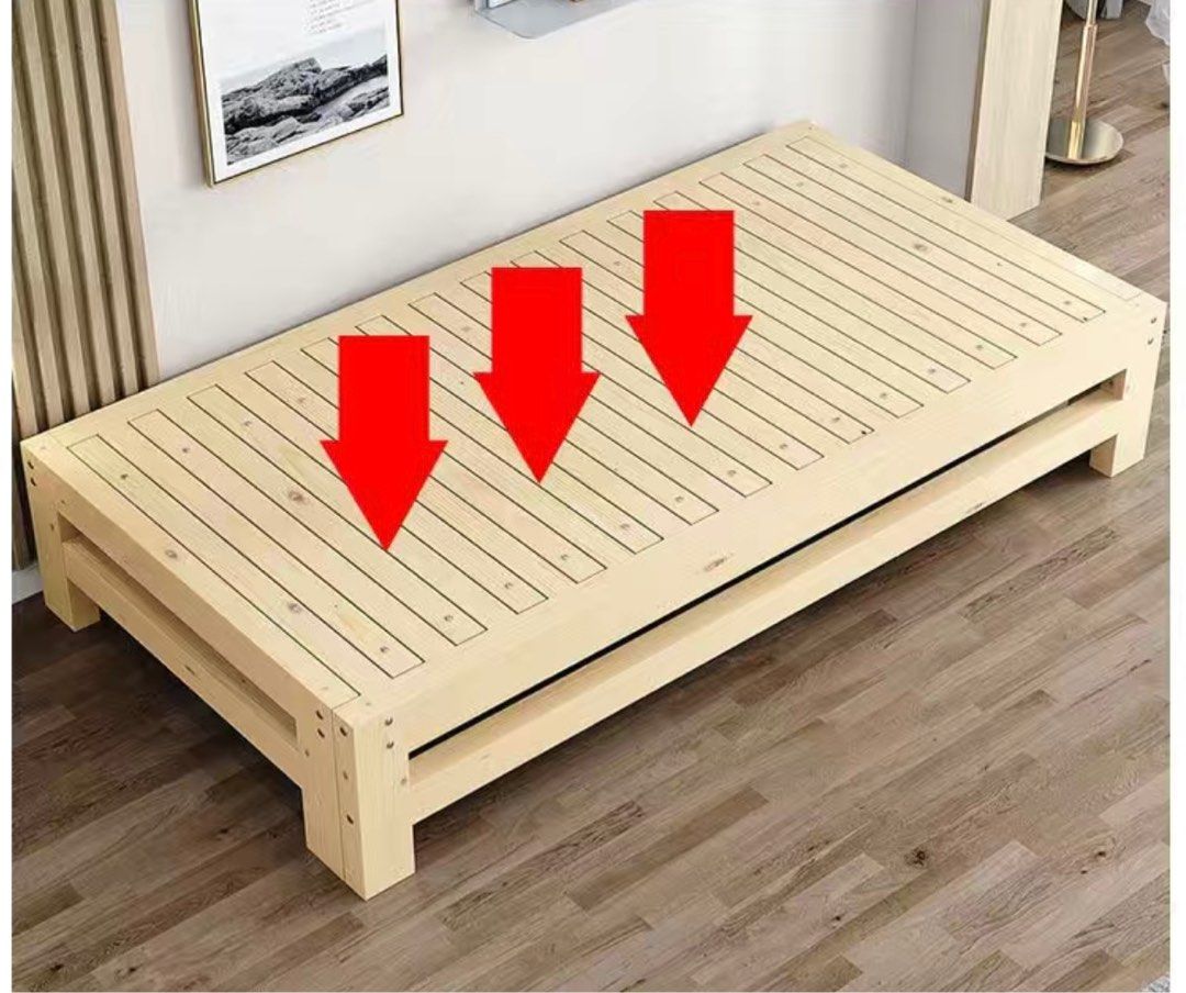 Extendable Convertible Bed, Furniture & Home Living, Furniture, Bed ...