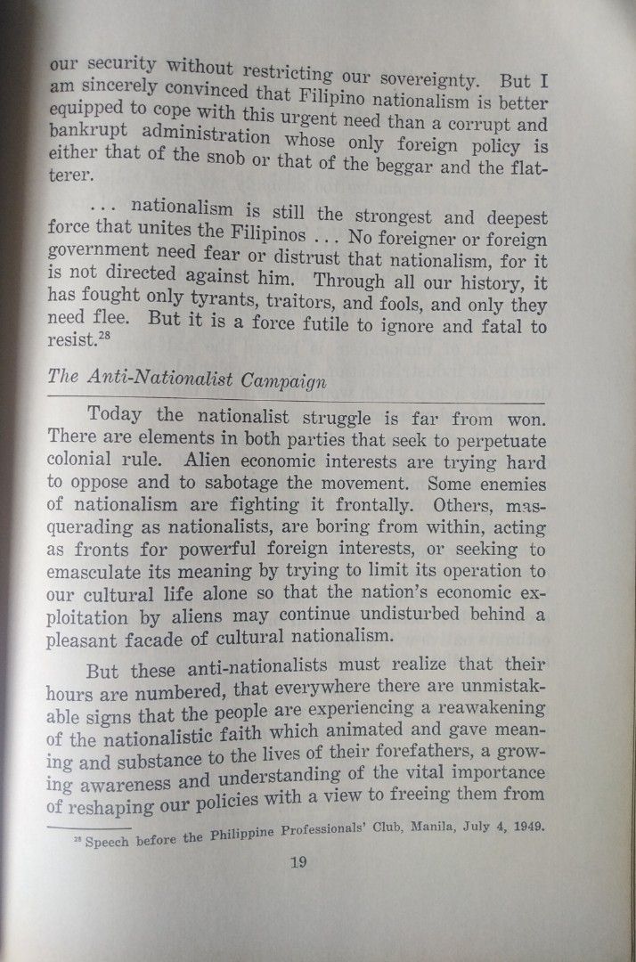 (EXTREMELY RARE) Recto Reader (Claro M. Recto) Book, Hobbies & Toys ...