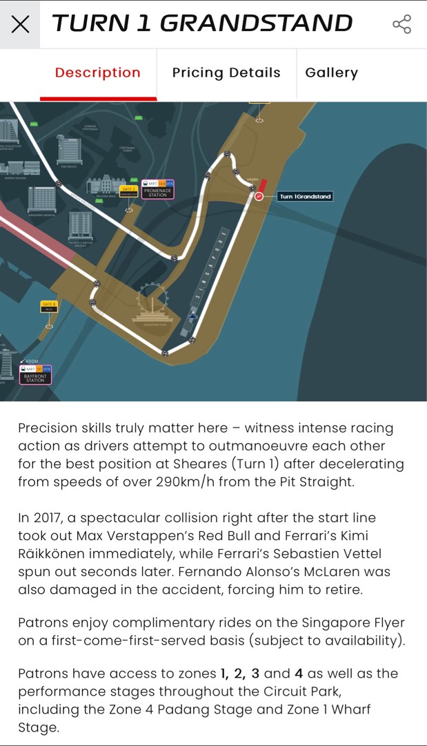 F1 - Turn 1 Grandstand - 3 Day Super Early Bird, Tickets & Vouchers ...