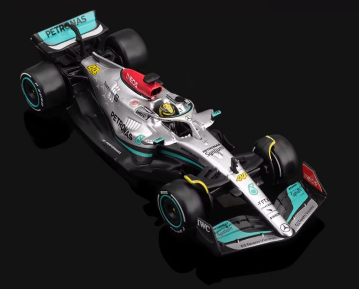F1 GP Mercedes 1:43 Collectible Race Car Display Model, Hobbies & Toys ...