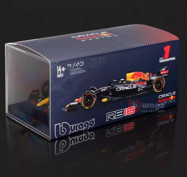 F1 GP Red Bull Racing 1:43 Collectible Race Car Display Model, Hobbies ...