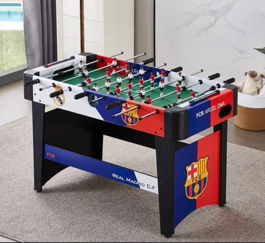 FC BARCELONA 4 Feet Soccer Table, Sports Equipment, Other Sports ...