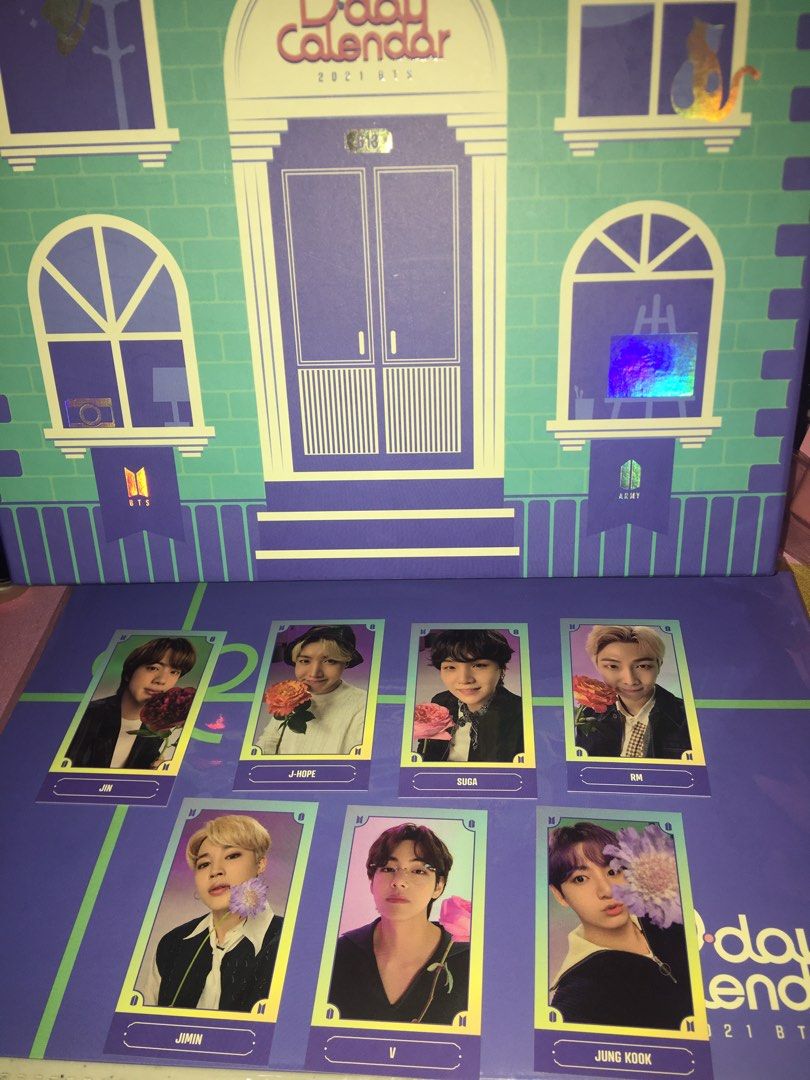 FESTA DDAY CALENDAR 2021 BTS SELLING PER SET D611 on Carousell