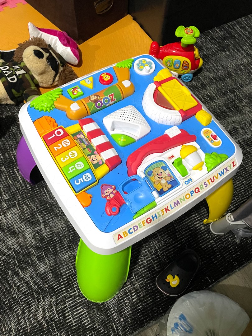 Fisher Price Learning Activity Table Toy on Carousell