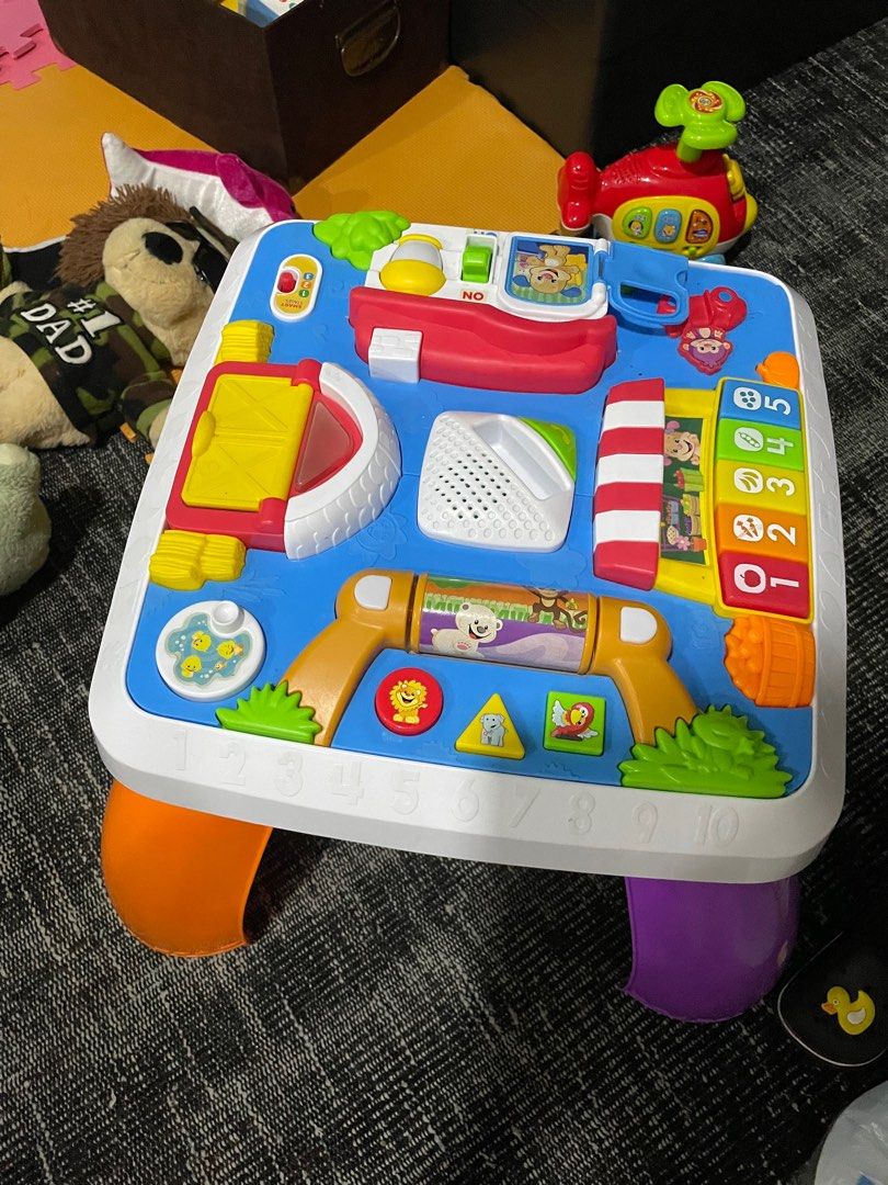 Fisher Price Learning Activity Table Toy on Carousell