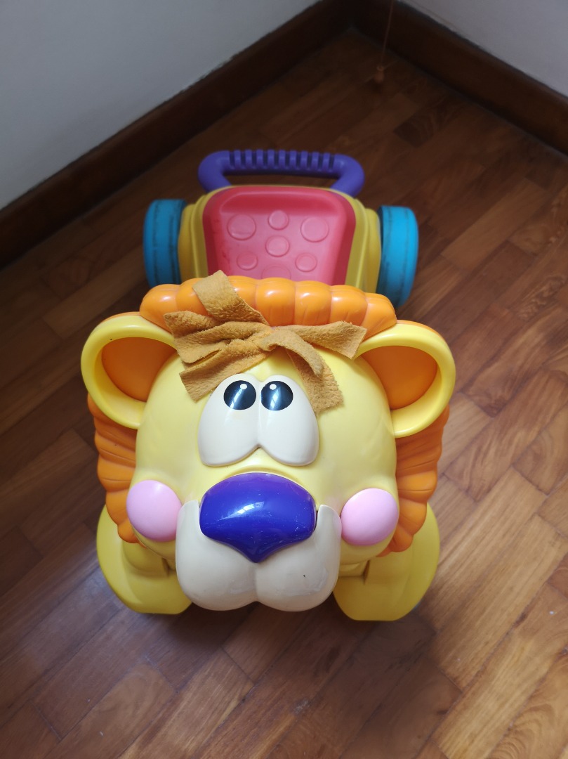 Fisher Price Stride to Ride Lion Walker, Babies & Kids, Infant Playtime ...