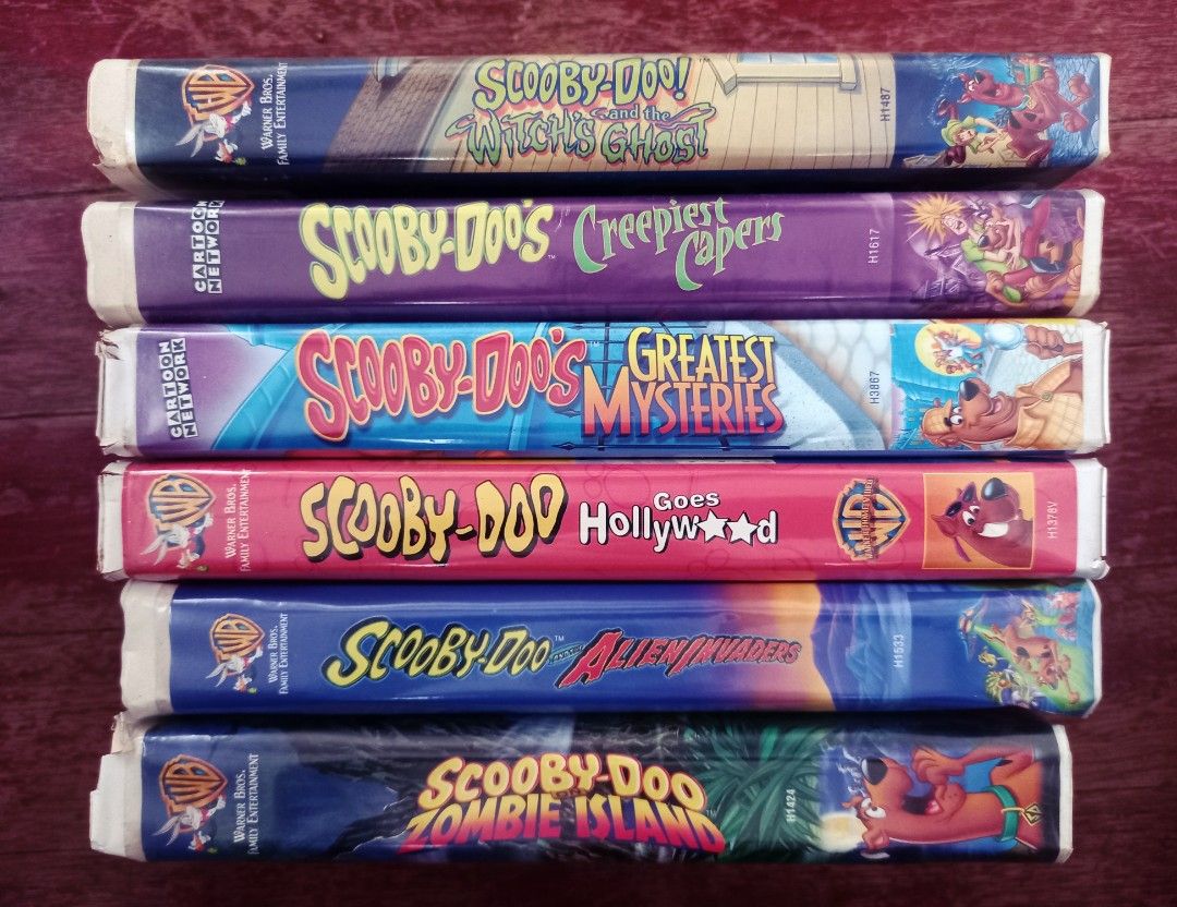 For Sale Scooby-Doo VHS Set, Hobbies & Toys, Memorabilia & Collectibles ...
