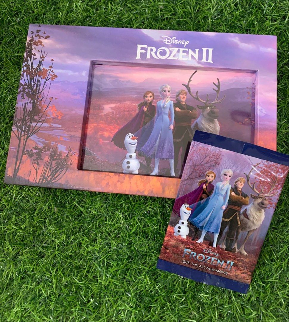 Frozen II Movie Merchandise Photo Frame and Card, Hobbies & Toys, Toys ...