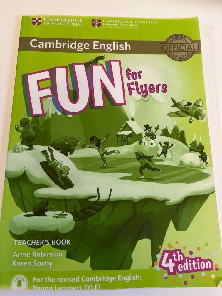 Fun for Flyers Teacher’s Book # 練習答案書#教師用書, 興趣及遊戲, 書本 & 文具, 教科書 - Carousell