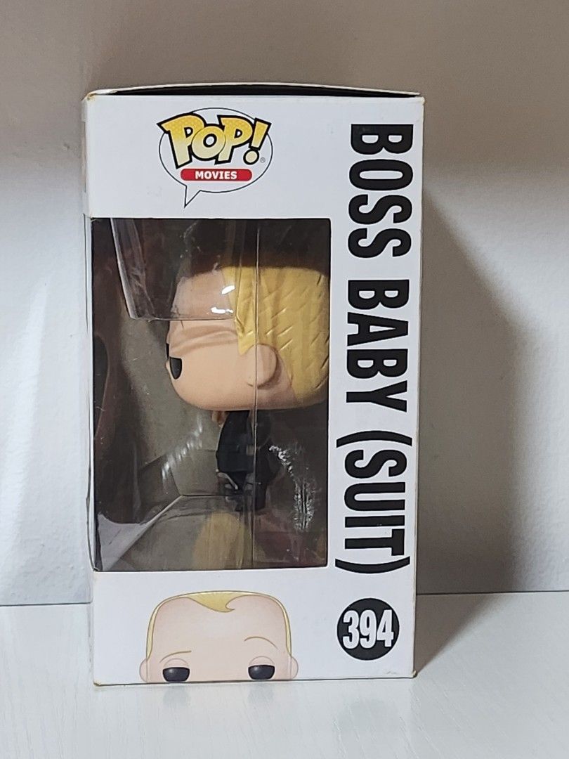 Funko Pop Movie Boss Baby (in Suit & Tie), Hobbies & Toys, Toys & Games ...