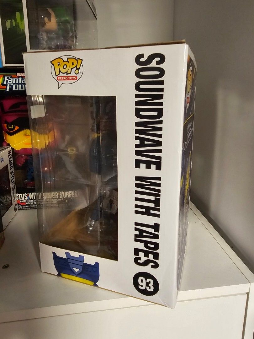 Funko Pop transformers soundwave with tapes, Hobbies & Toys, Toys ...