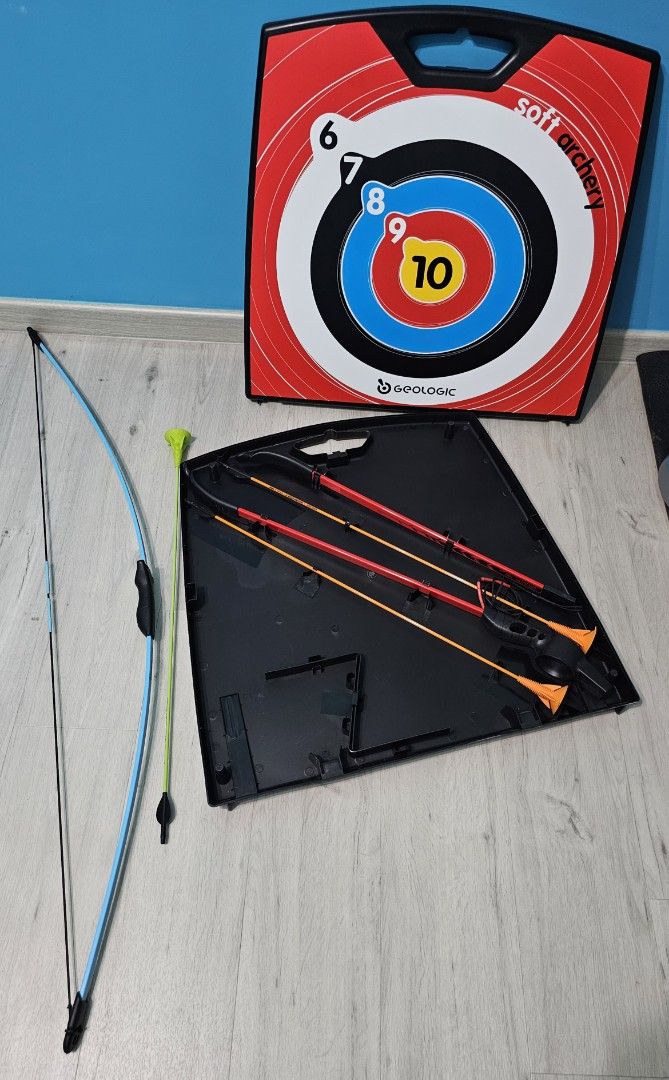 GEOLOGIC SOFTARCHERY ARCHERY SET 100 FROM DECATHLON, Sports Equipment ...